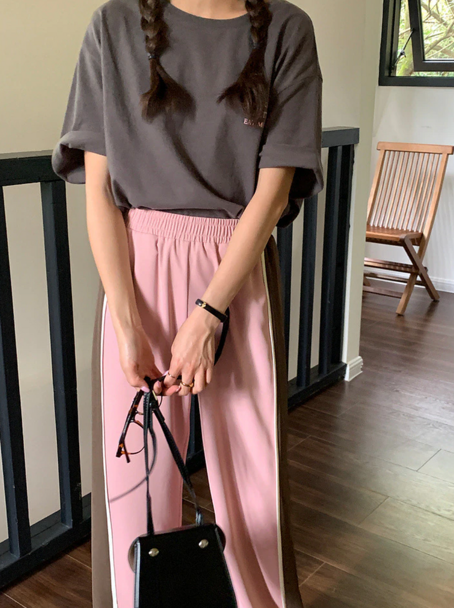 [Korean Style] 3 Color Loose Fit Graphic Box Tee – Ordicle